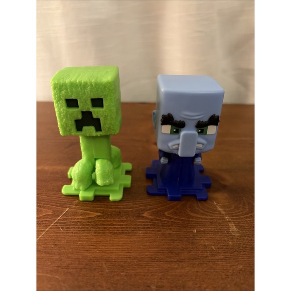 McDonald's | Toys | Lot Of 2 Mcdonalds 225 Minecraft Happy Meal Evoker ...